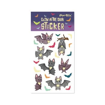 Fledermaus Sticker glow in the dark von Lutz Mauder - Partyzubehör ...