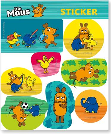 Die Maus Sticker DH-Konzept - Partyzubehör online kaufen für ...